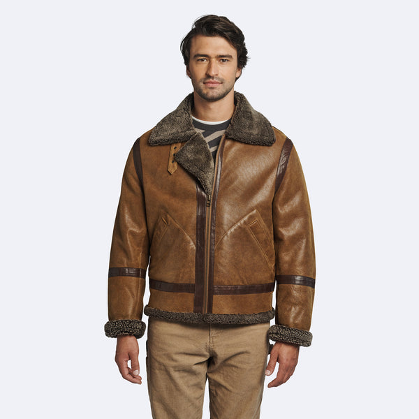 Winfield Shearling Jacket - Luxurious Warmth & Style – Shearling.com